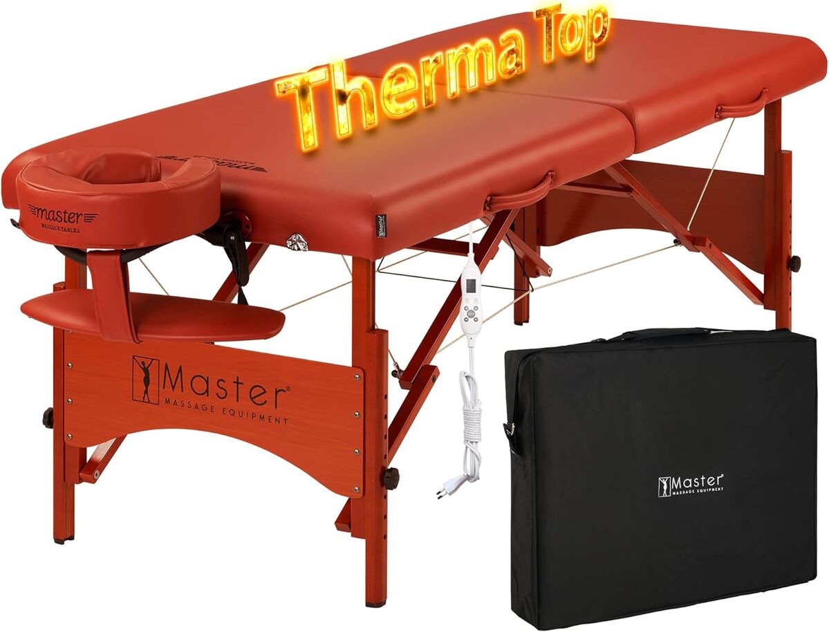 Test De La Table De Massage Pliable Master Massage Fairlane 1055